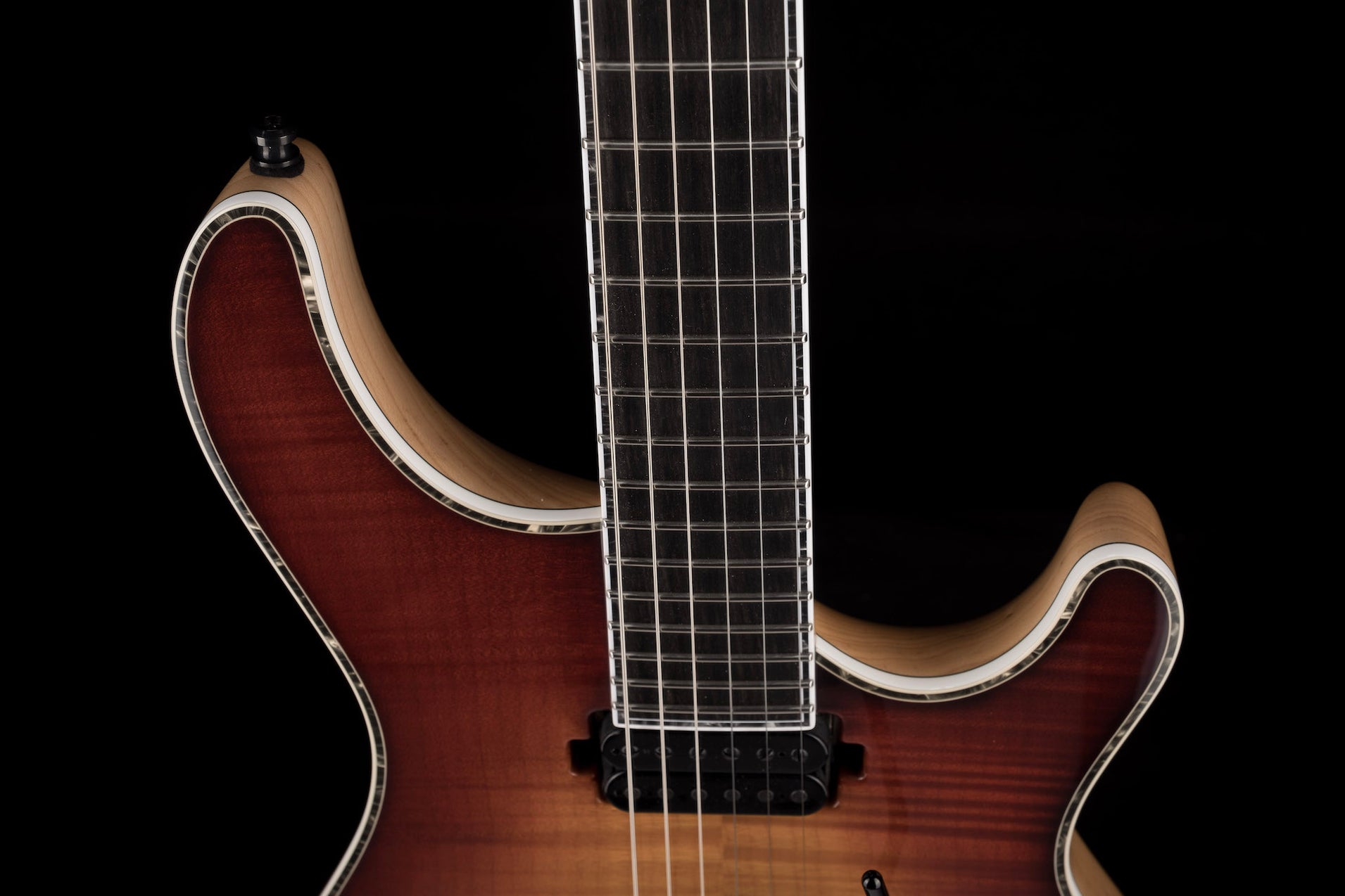 Mayones Regius Pro 6 Natural Fade 3 Tone Sunburst Electric Guitar ...