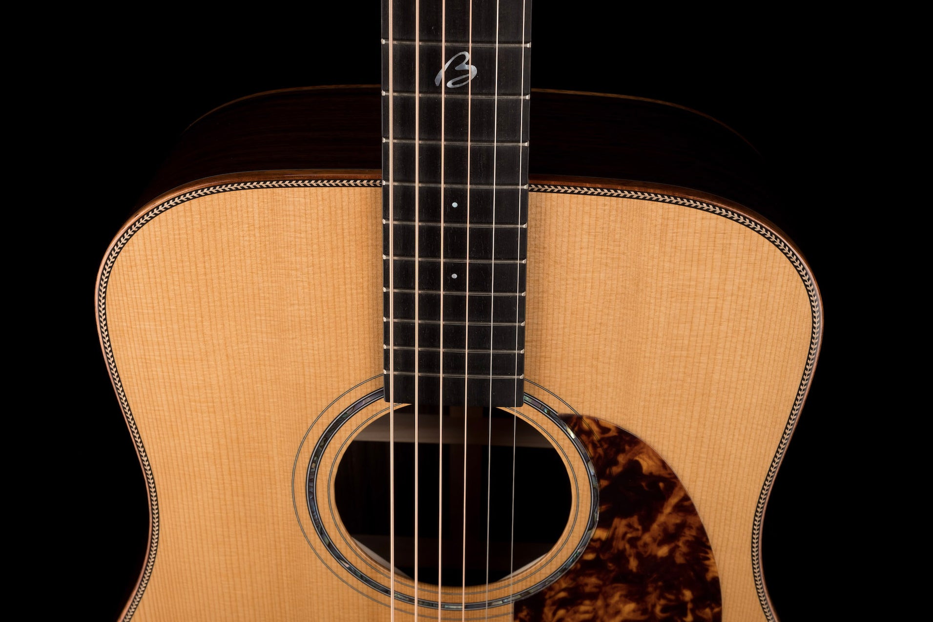 Pre Owned Boucher Bluegrass Goose BG-52 Dreadnaught Gold & Master Grad ...