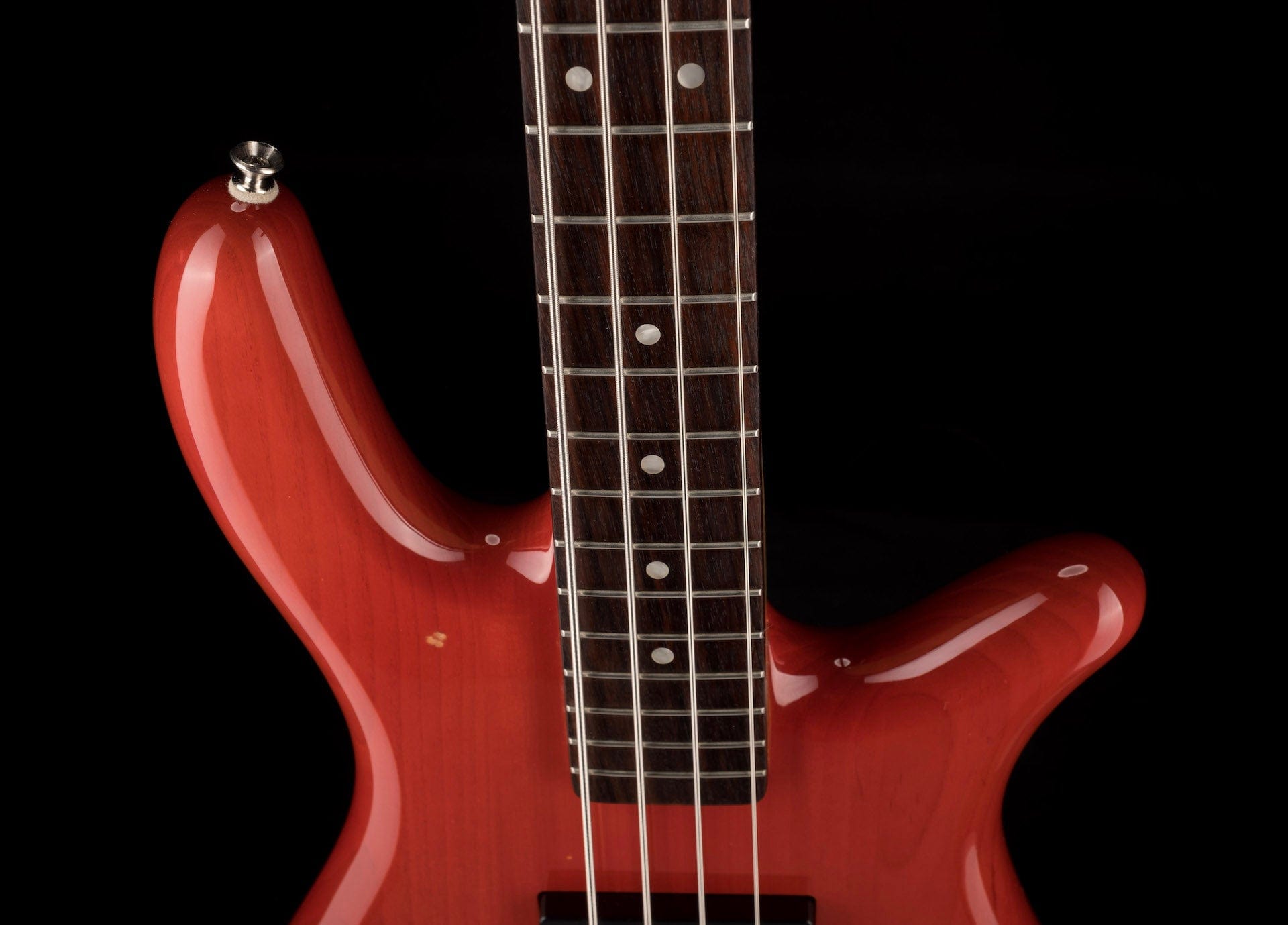 Used Spector NS-2002B Bass Trans Red with Gig Bag — Truetone Music