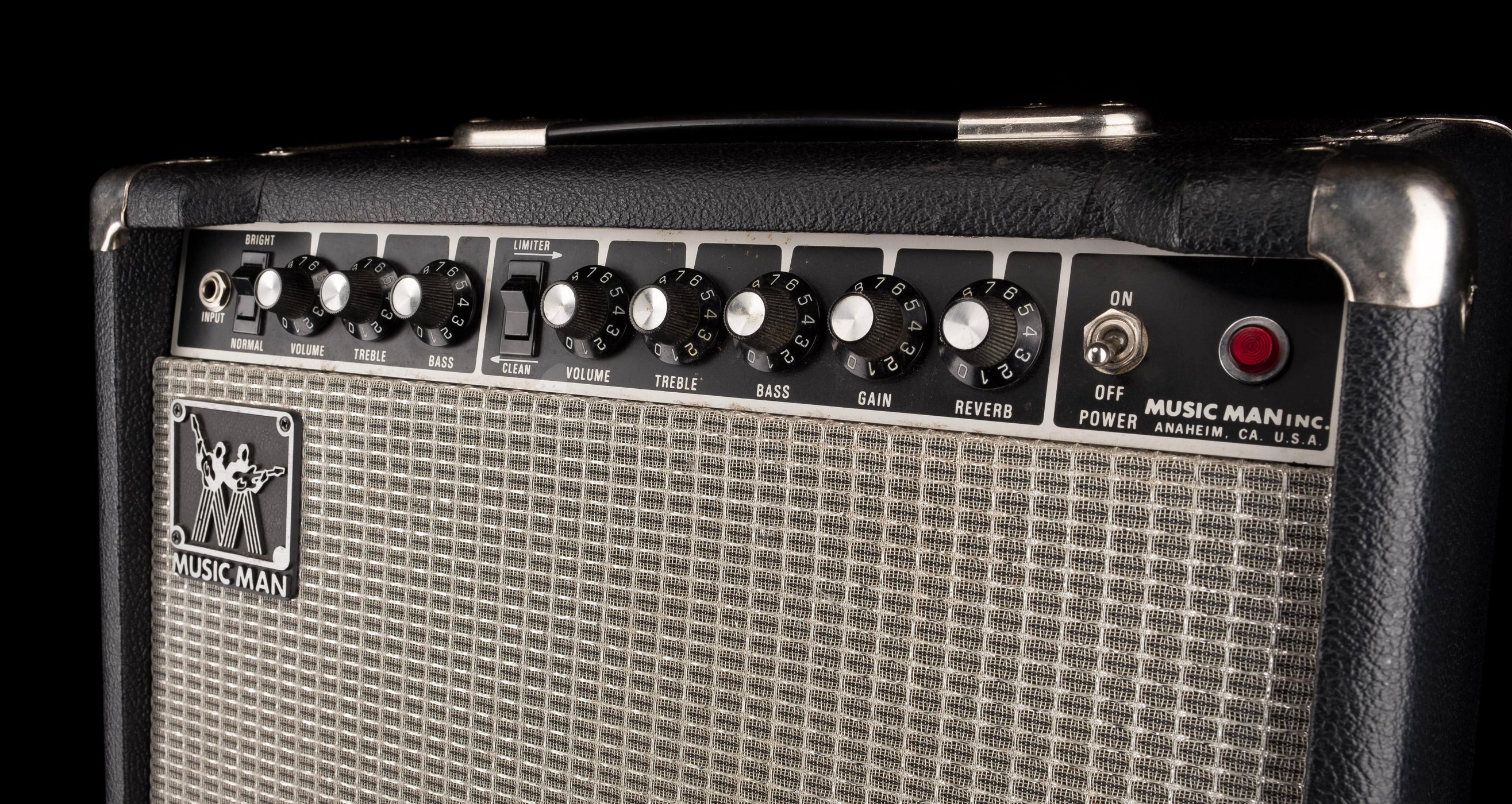 Vintage Music Man 110 RD 50 Guitar Amp Combo With Cover & Foot Switch ...