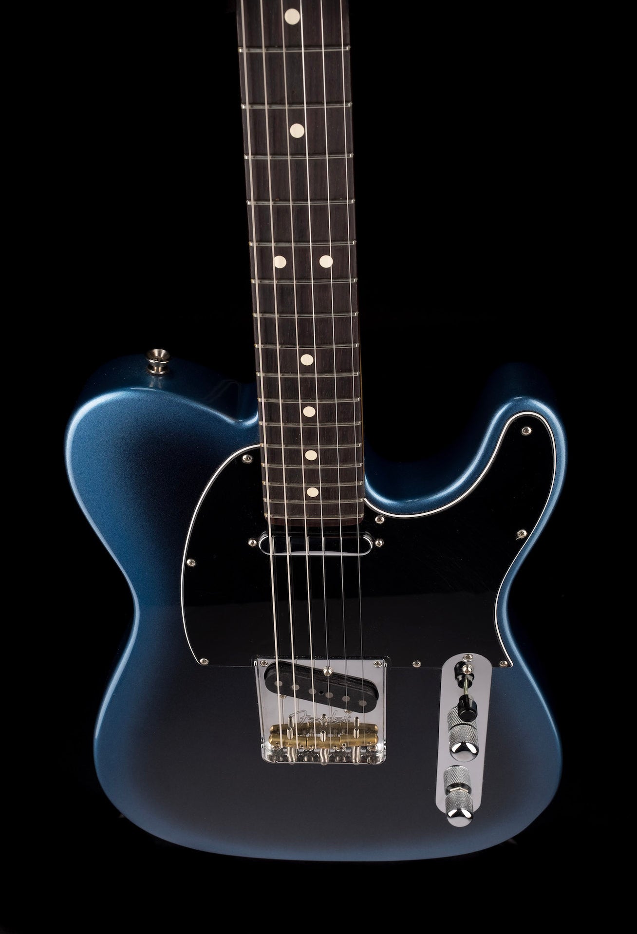 Used 2020 Fender American Professional II Telecaster Dark Night with O ...