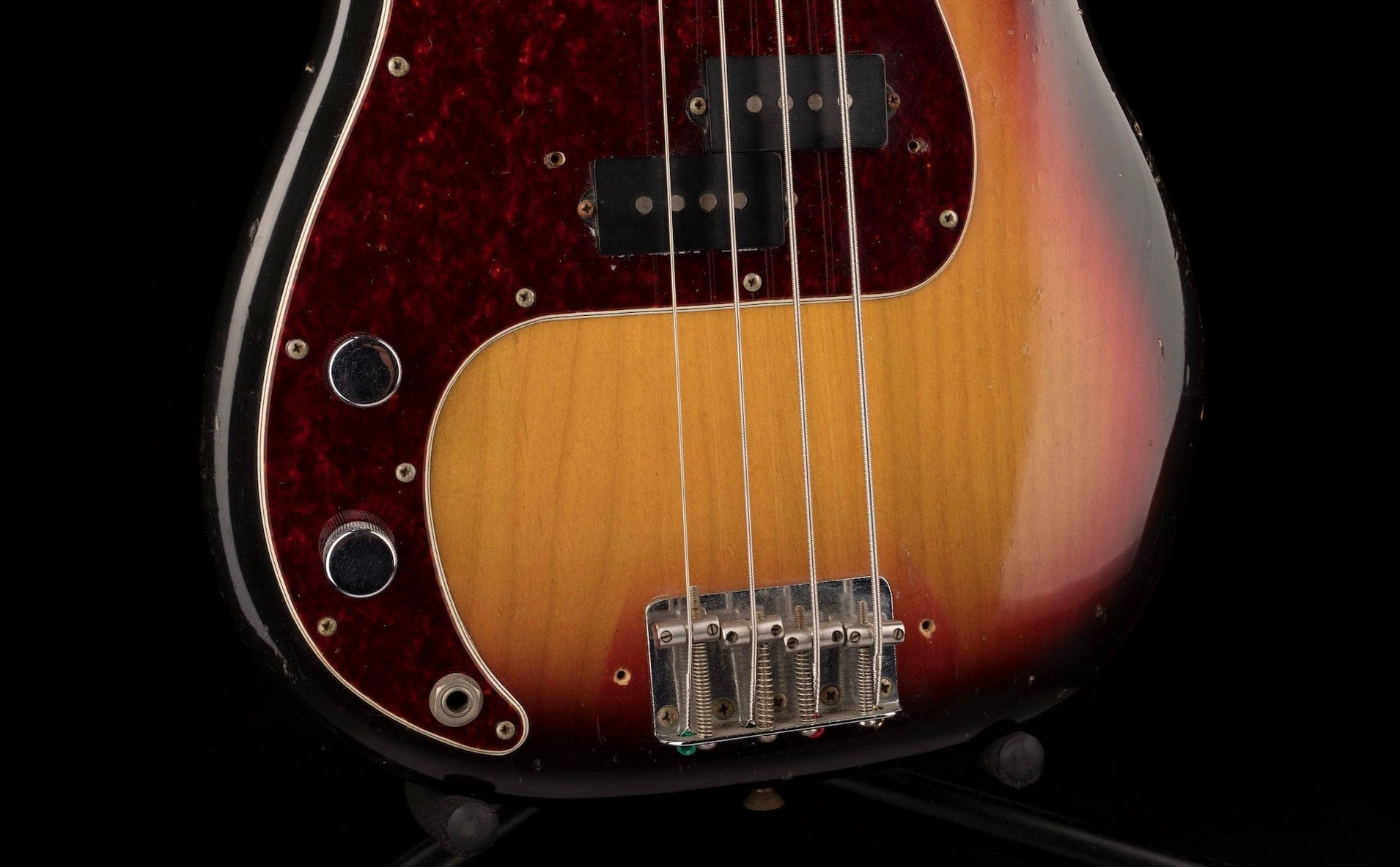 Vintage 1971 Fender Left-Handed Precision Bass Sunburst With OHSC - Du ...