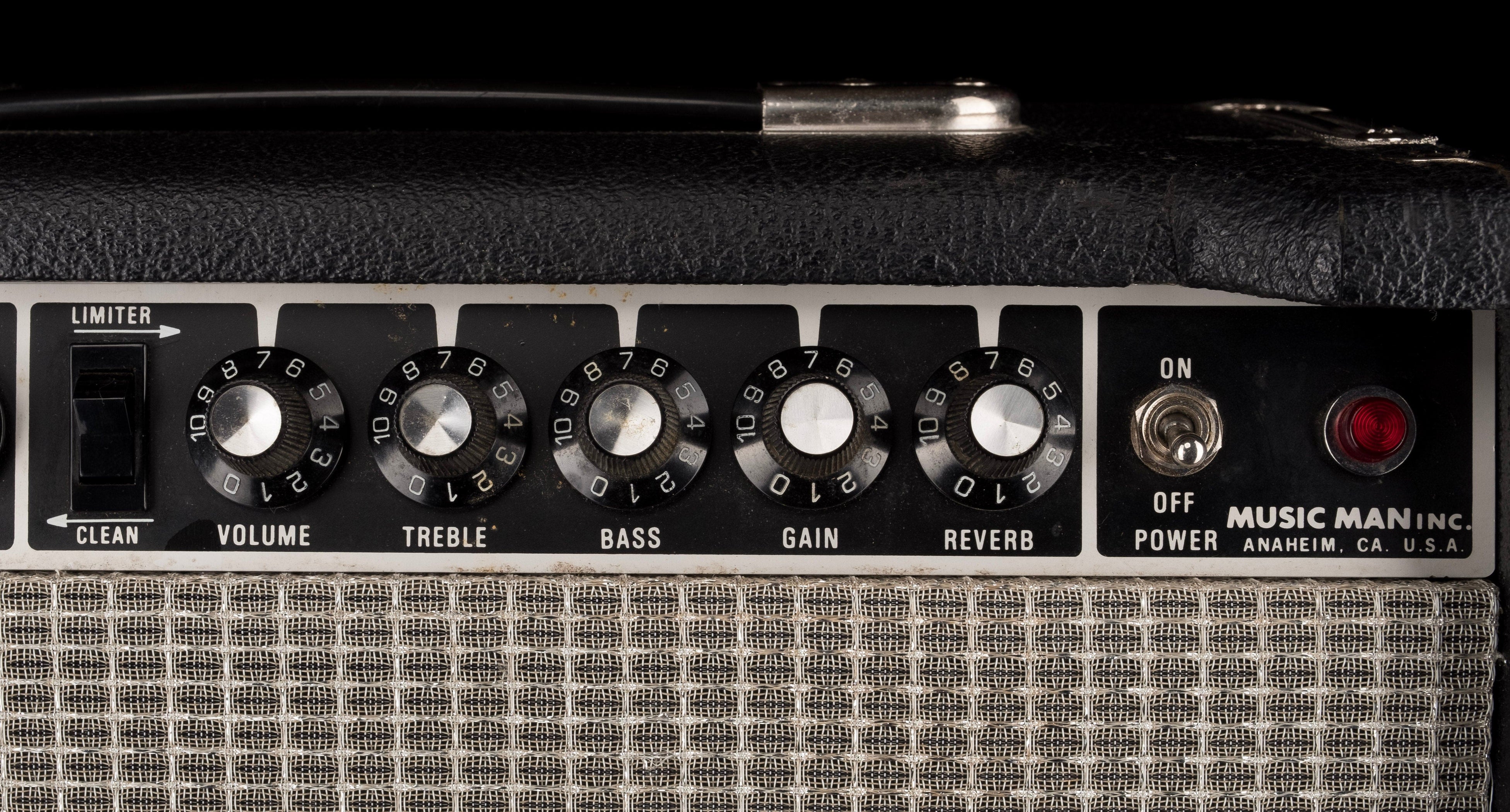 Vintage Music Man 110 RD 50 Guitar Amp Combo With Cover & Foot Switch ...