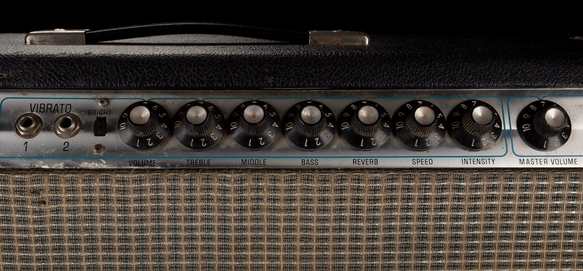 Vintage 1972 Fender Twin Reverb Guitar Amp Combo (Silverface) With Foo ...