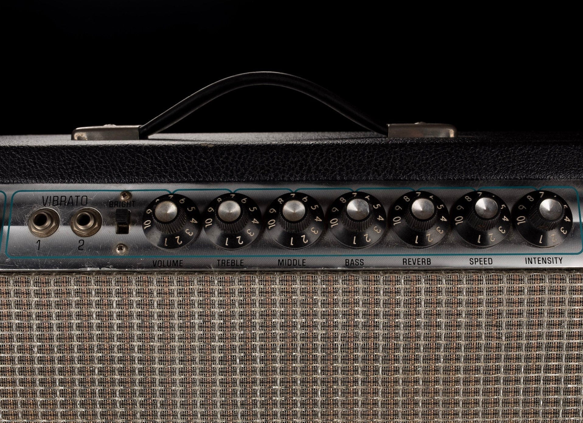 Vintage 1973 Fender Super Reverb Silverface Guitar Amp Combo — Truetone ...