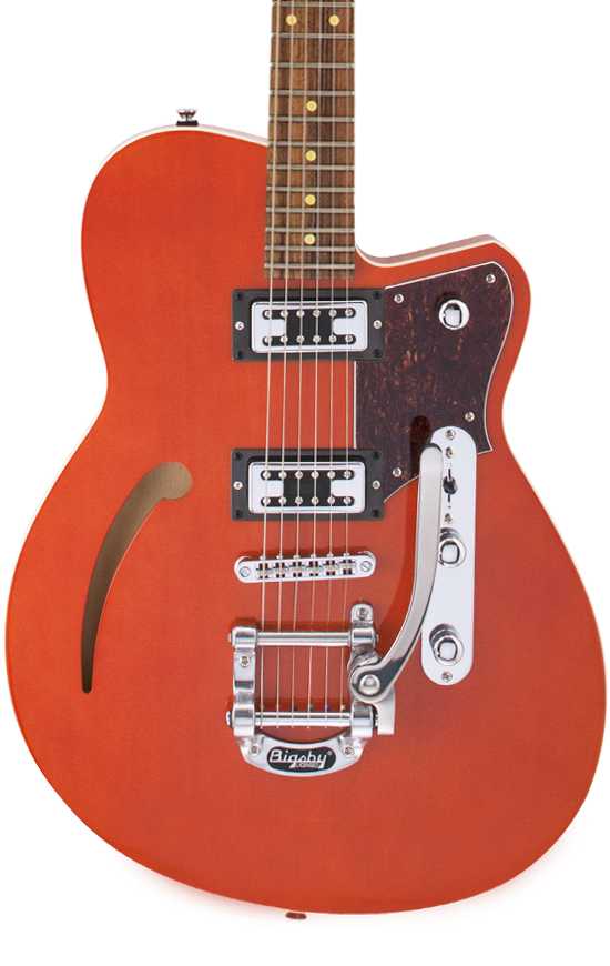 Reverend Club King RT With Bigsby Roasted Maple Neck Electric Guitar R ...