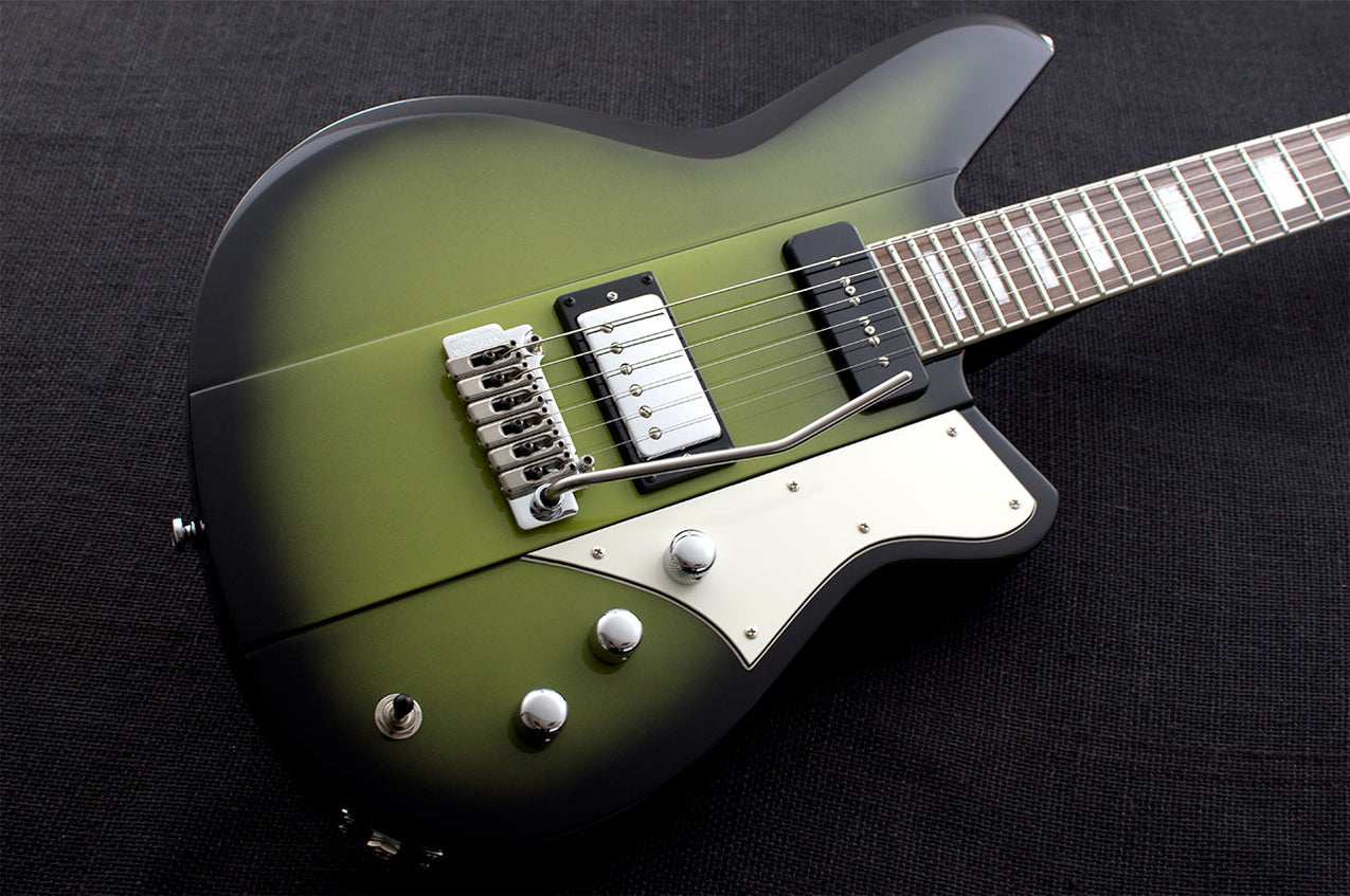Reverend Warhawk DAW Roasted Maple Neck Electric Guitar Avocado Burst ...