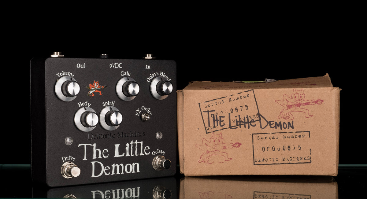 Demonic Machines The Little Demon Fuzz Octave Guitar Effect Pedal ...