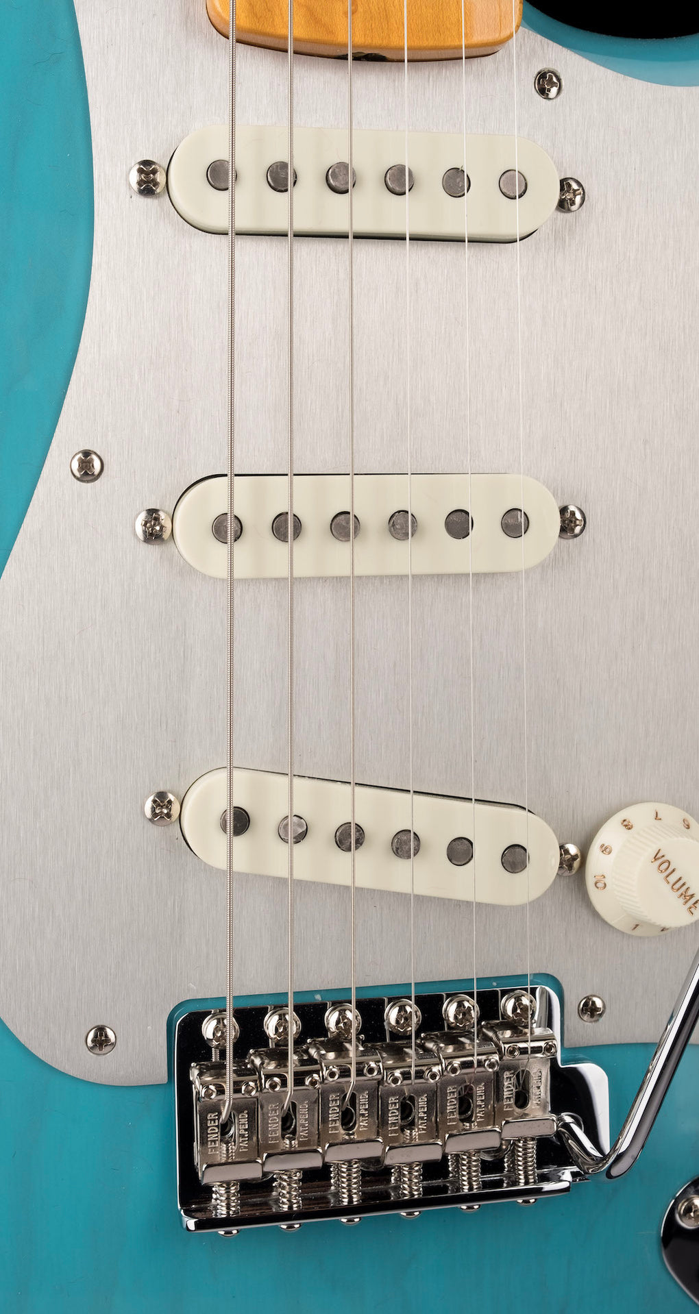 Fender Custom Shop 1957 Stratocaster NOS Taos Turquoise Transparent ...