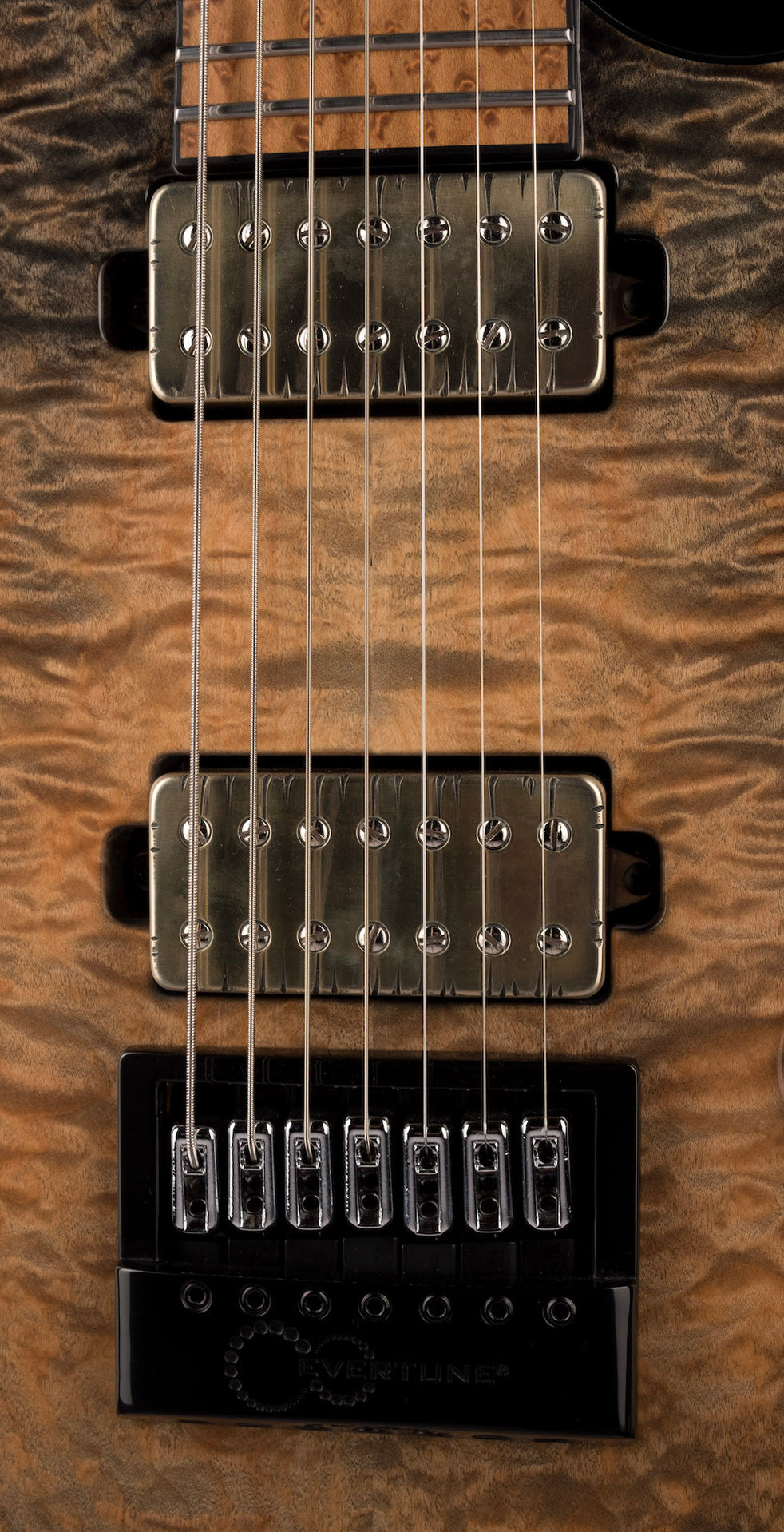 Mayones Regius 4Ever 7 String Baritone 5A Grade Quilted Flame Maple To ...