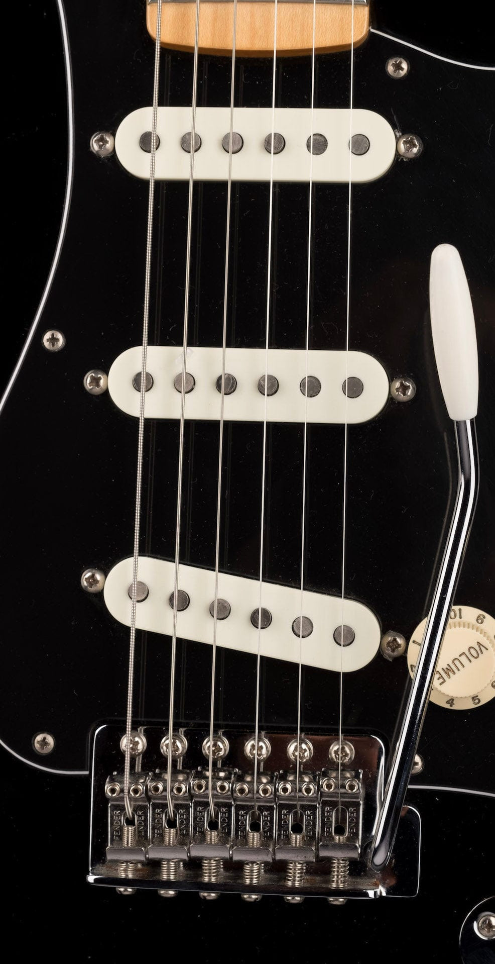 Used Fender Special Run Standard Strat With Custom Shop Pickups Black ...