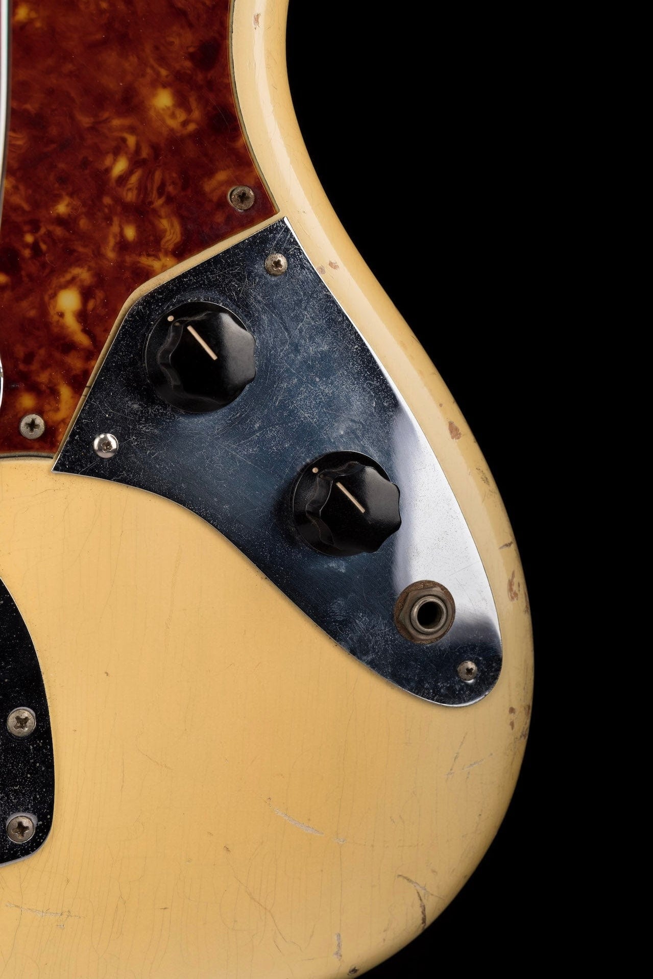 Vintage 1961 Fender Bass VI White Owned by Ry Cooder — Truetone Music