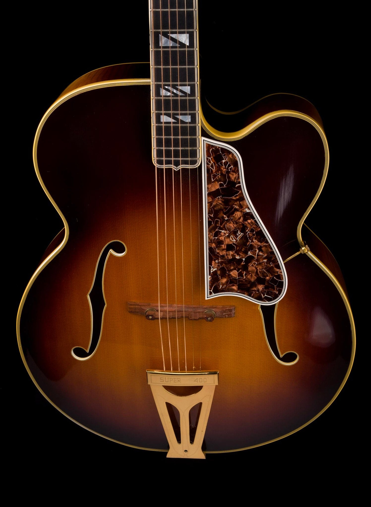 Vintage 1956 Gibson Super 400 C Sunburst with OHSC — Truetone Music