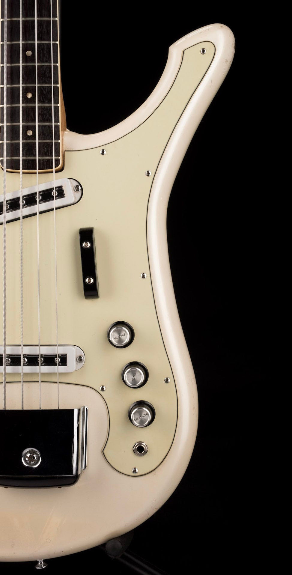 Vintage 1968 Yamaha SB-5A White “Flying Samurai” Bass With Hard Case ...