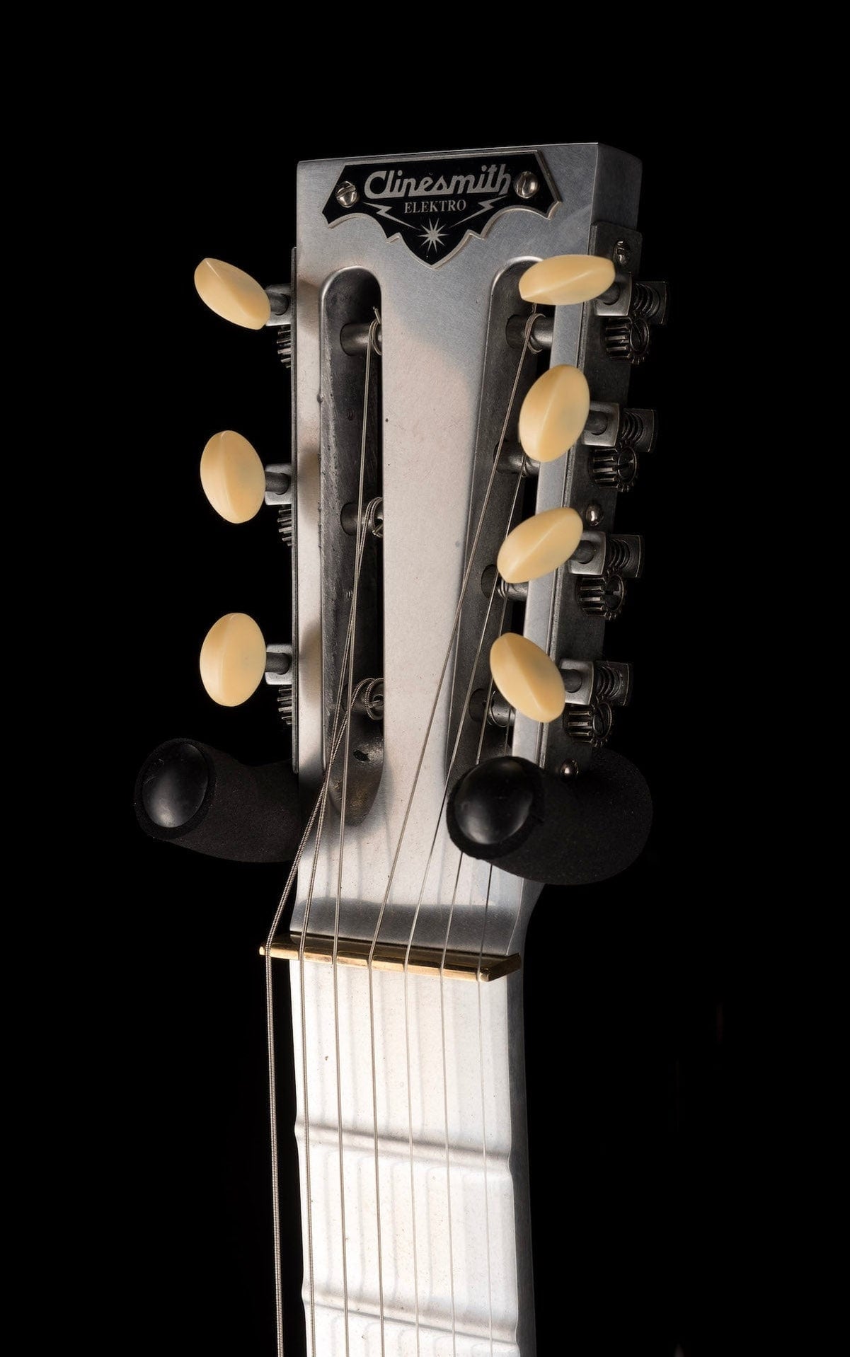 Pre Owned Clinesmith 7-string Frypan Steel Guitar With Gig Bag ...