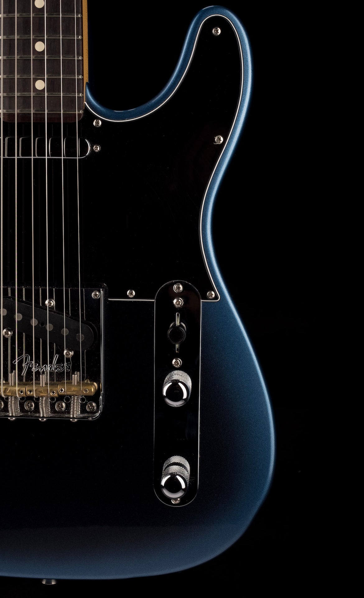 Used 2020 Fender American Professional II Telecaster Dark Night with O ...