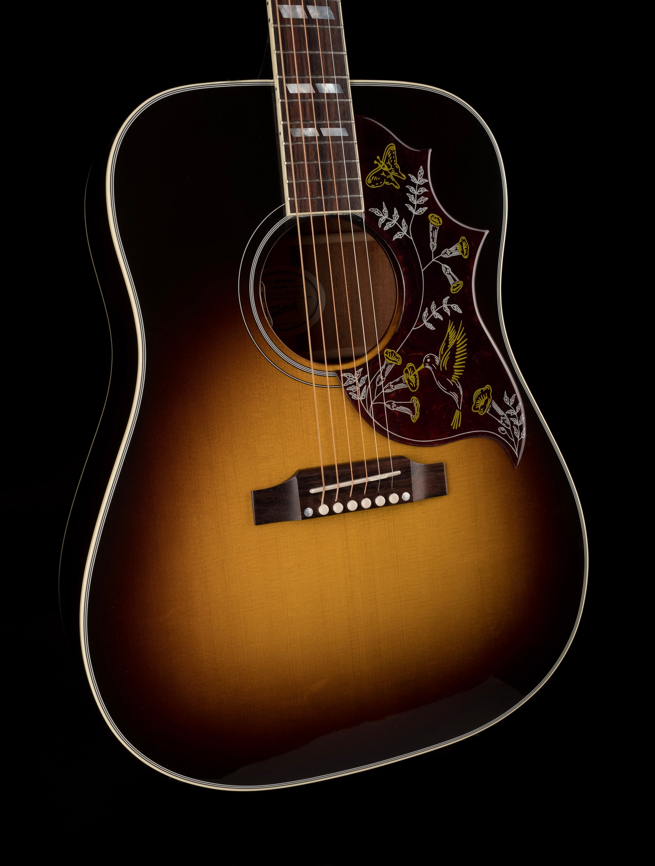 Gibson Hummingbird Standard Vintage Sunburst With Case — Truetone Music