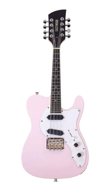 Eastwood Limited Edition 8 String Mandocaster Electric Mandolin Shell ...