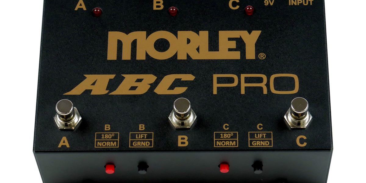 Morley ABC Pro Selector Combiner Pedal — Truetone Music