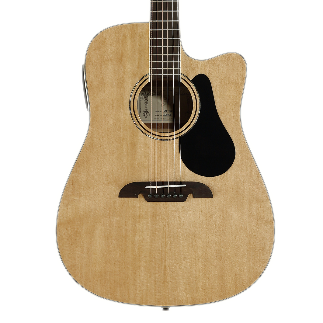 Alvarez AD-60CE Dreadnought Cutaway Acoustic-Electric Guitar — Truetone ...