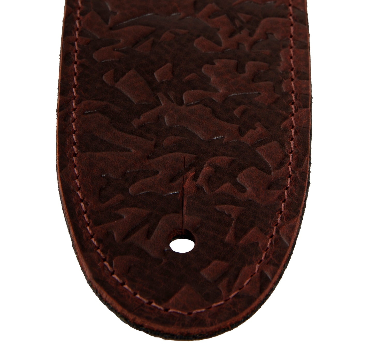 PRS 2.5" Leather Bird Swarm Strap Rust — Truetone Music