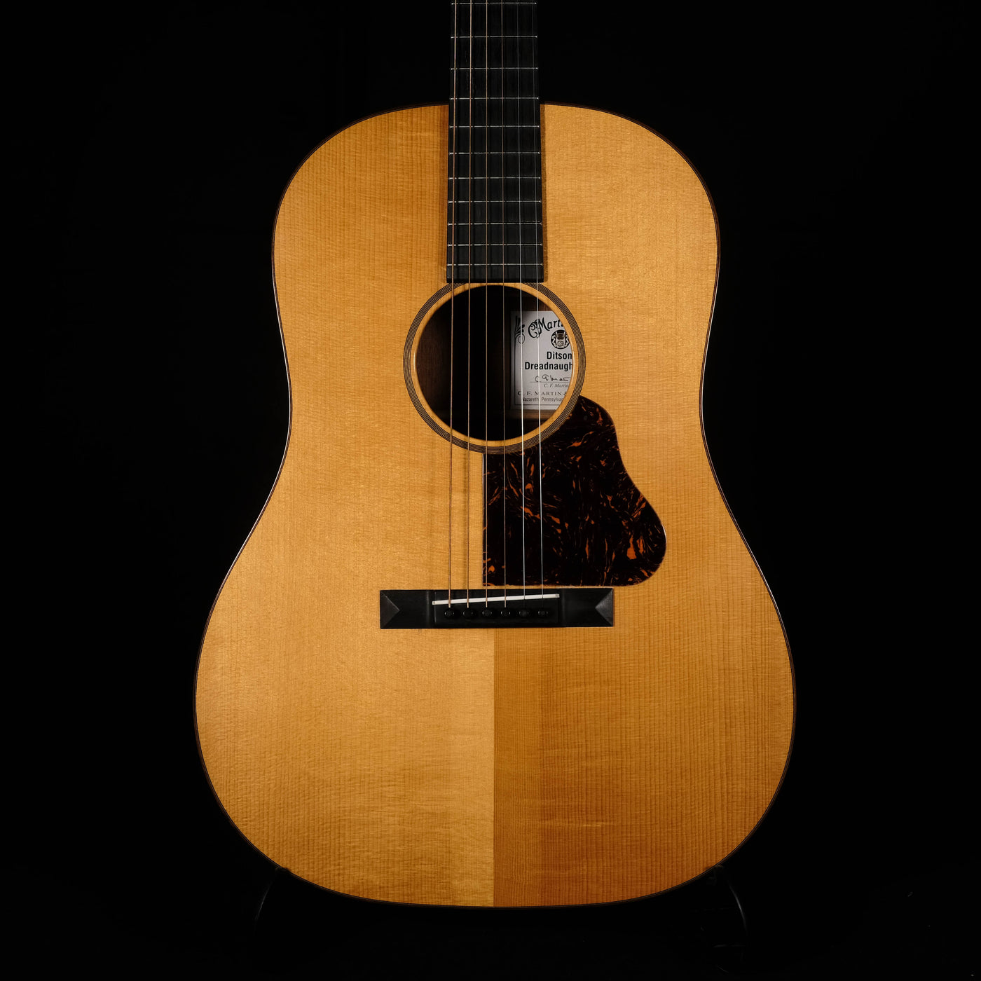 Pre Owned '07 Martin Ditson Dreadnought 111 Acoustic Guitar With OHSC ...