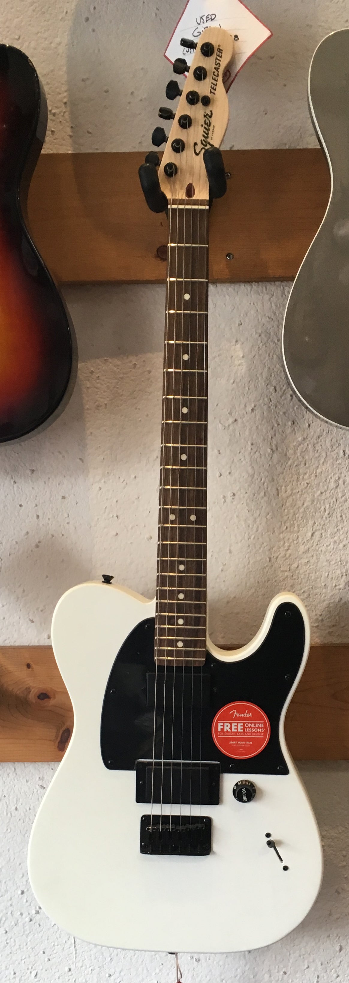Pre Owned Squier Jim Root Telecaster White Electric Guitar — Truetone Music