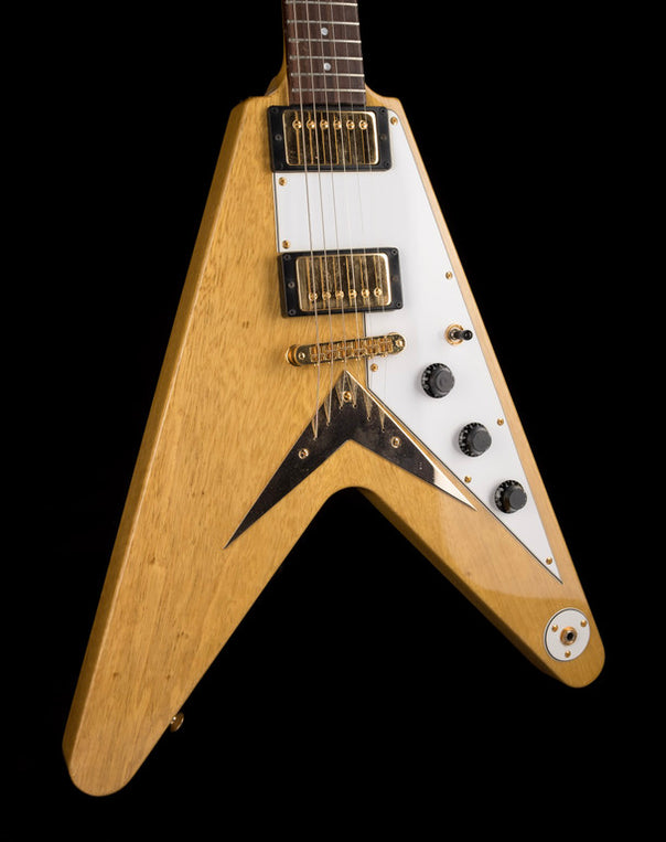 Pre-Owned 2003 Hamer Vector Korina "Flying V" Natural with OHSC ...