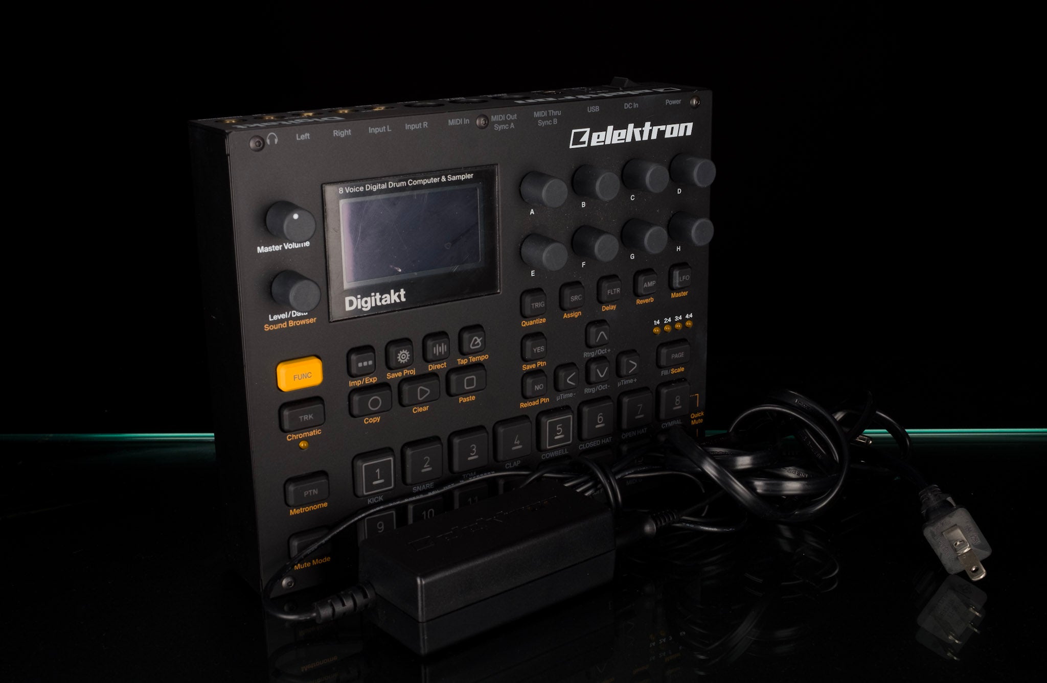 Pre Owned Elektron Digitakt Drum Machine And Sampler — Truetone Music