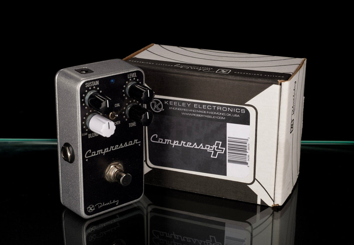 Used Keeley Compressor Plus 4-Knob Compressor With Box — Truetone Music
