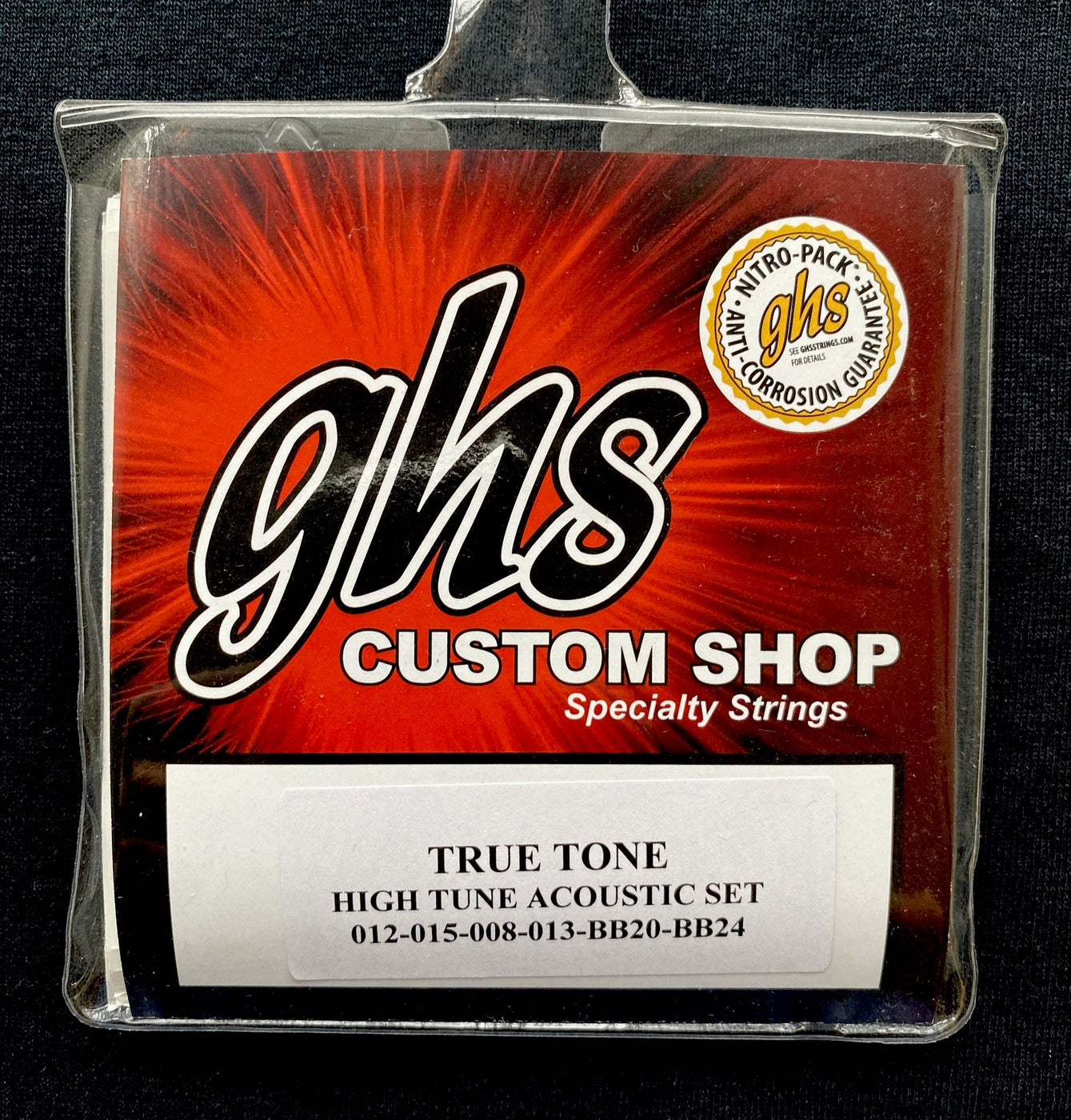 GHS Custom Truetone High-Tune Acoustic Guitar Strings — Truetone Music