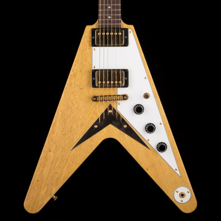 Pre-Owned 2003 Hamer Vector Korina "Flying V" Natural with OHSC ...