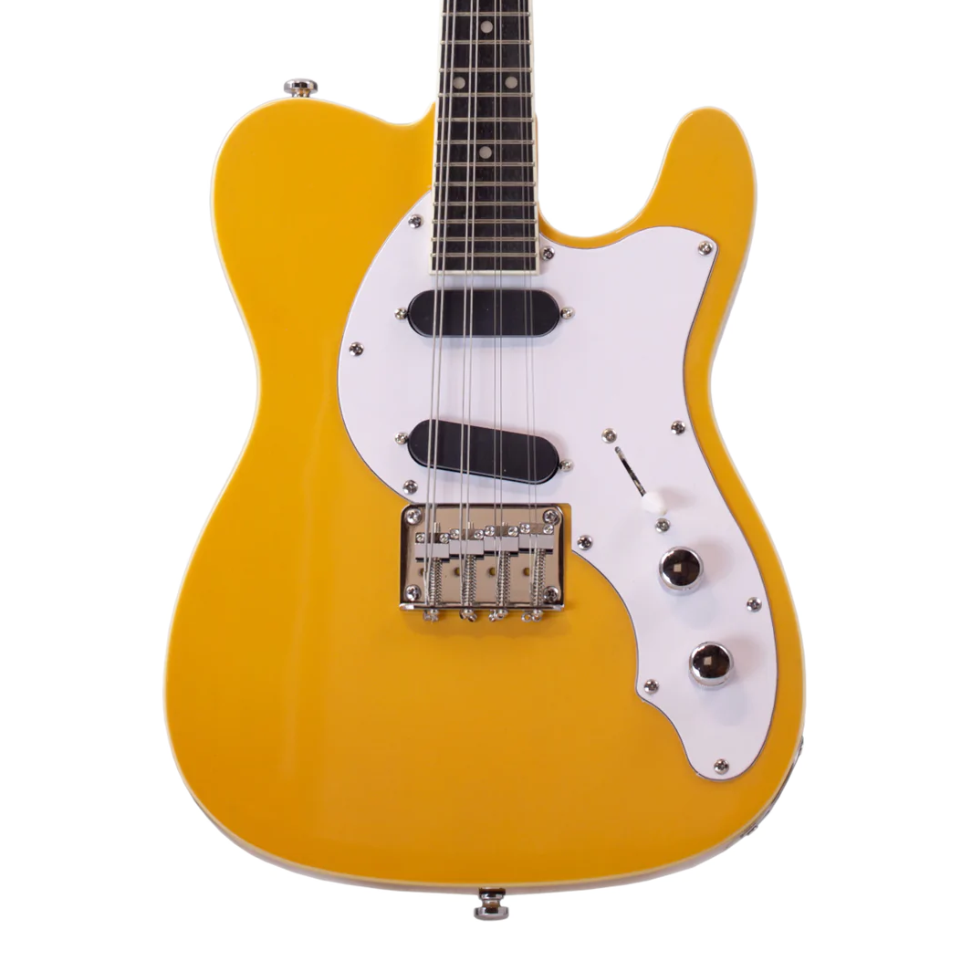 Eastwood Limited Edition 8 String Mandocaster Electric Mandolin TV Yel ...