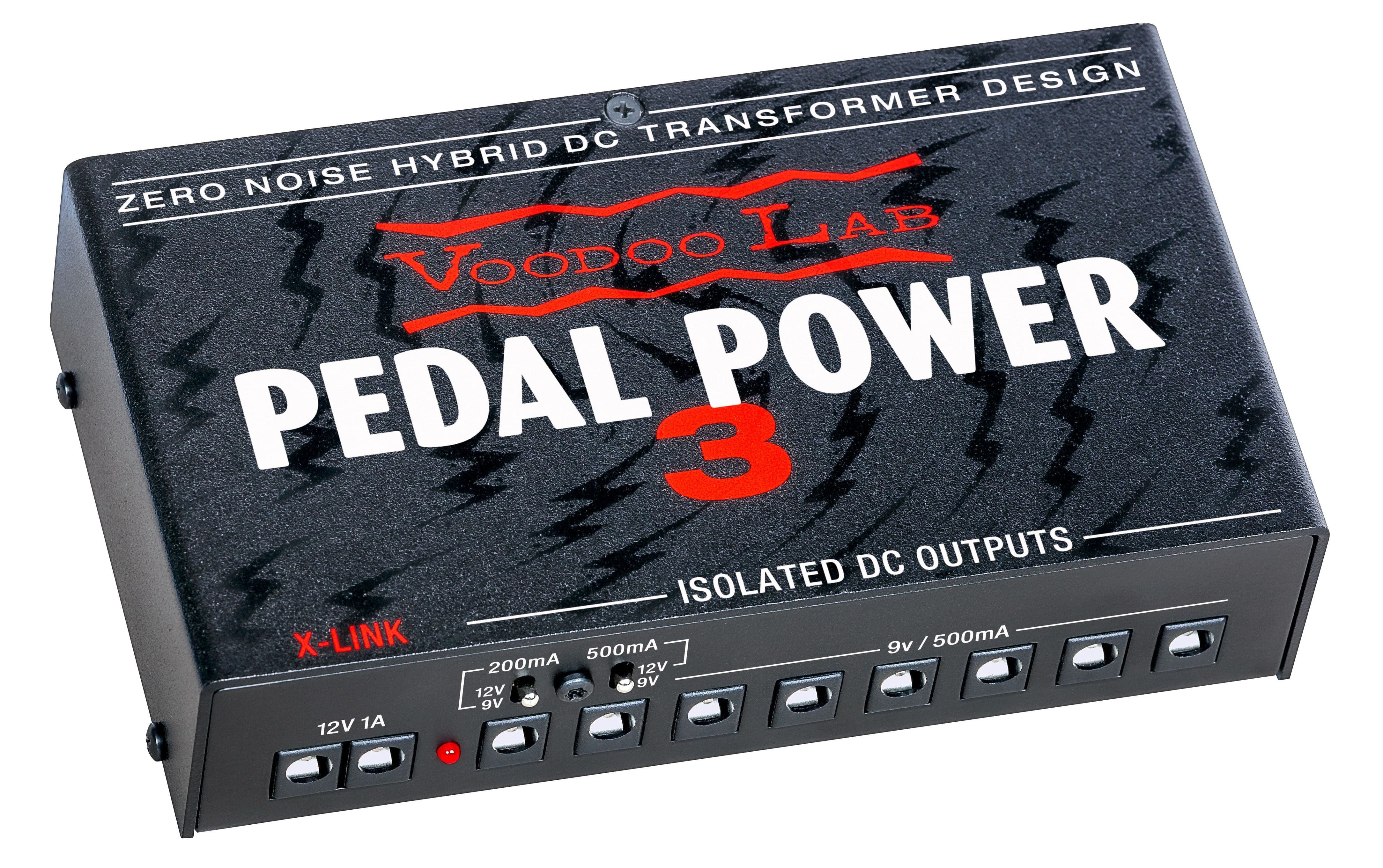 Voodoo Lab PP3 Pedal Power 3 High Current 8-Output Isolated Power Supp ...