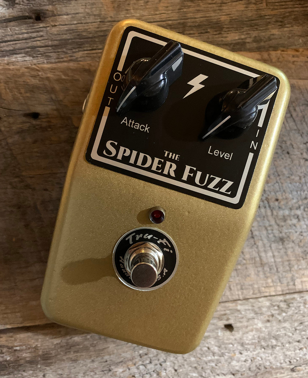 Tru-Fi Supa Fuzz Guitar Pedal Gold — Truetone Music